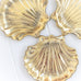 Brass Gold Clam Shell Trinket Dish – Coastal Statice